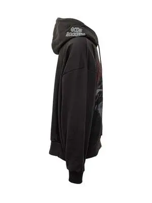 Gcds Statement Hoodie With Skull Print