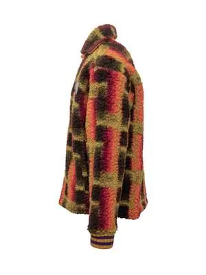 Gcds Stylish Jacket With Multi-pattern Design