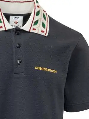 Casablanca Theurel Pique Polo Mini Fit