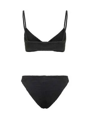 Hunza G Mini Triangle Bikini Set - Black