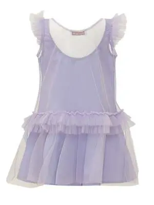 Monnalisa Elegant Mini Suit - Glicine