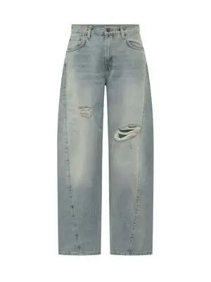 HAIKURE Clyde Double Jeans - Marfa Blue