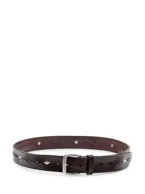 Orciani Bull Soft Leather Belt - T.moro