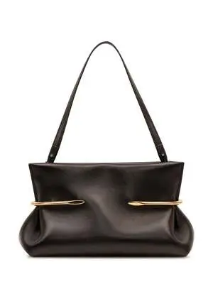 Givenchy Metallic Detail Clutch - Black