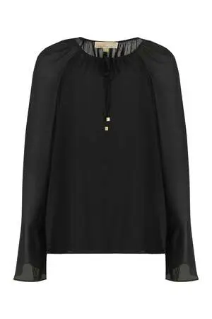 Michael Kors Polyester Blouse - Black