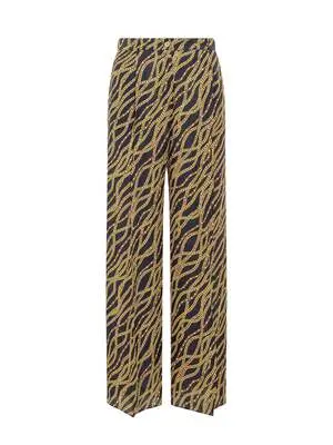 Michael Kors Paintntaloni Chain Trousers