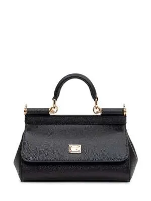 Dolce & Gabbana DOLCE & GABBANA Leather Mini Handbag Nero