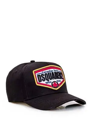 Dsquared2 Baseball Hat With Paint Patch