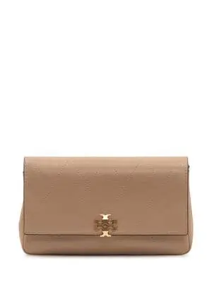 Tory Burch Chain Wallet 100% Cow Leather
