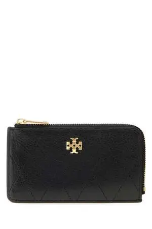 Tory Burch Mini Zip Cardcase - Black