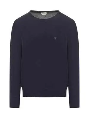 Etro Wool Knit Sweater - Blu
