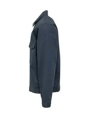 UNIVERSAL OVERALL Mini Zip-up Jacket With Front Pockets