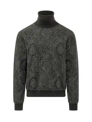 Etro Rome Knit Turtleneck Sweater