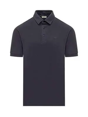 Etro Classic Cut Polo With Sleeves