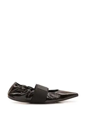Givenchy Elegant Ballerina Tonal Flats - Black