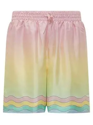 Casablanca Silk Shorts