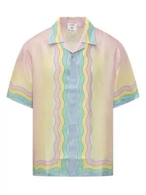 Casablanca Love-inspired Silk Shirt