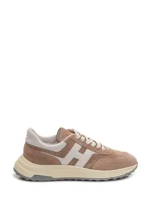 Hogan Leather Lace-up Sneakers