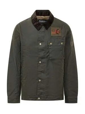 BARBOUR INTERNATIONAL Waxed Cotton Jacket - Sage
