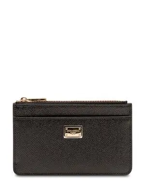 Dolce & Gabbana Classic Vitello Card Holder - Nero