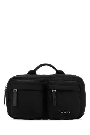 Givenchy Essential U Belt Bag In Nylon - Black