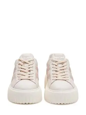 Hogan Stylish Leather Sneakers