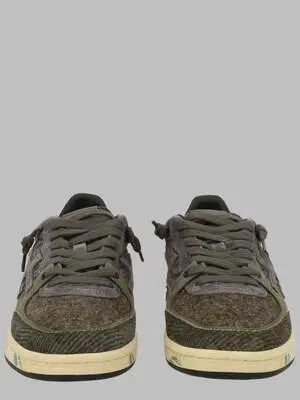 Premiata Leather Sneakers - Brown