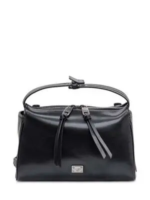 Dolce & Gabbana Leather Mini Shoulder Bag - Nero