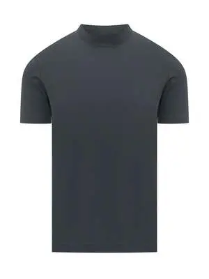 Malo Short Sleeve Giro Neck T-shirt - Blu