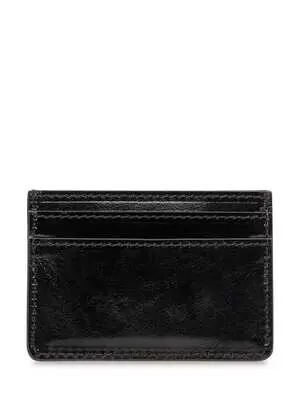 MARINE SERRE Moon Logo Mini Wallet - Black