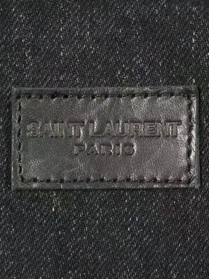 Saint Laurent Logo-print Denim Jacket