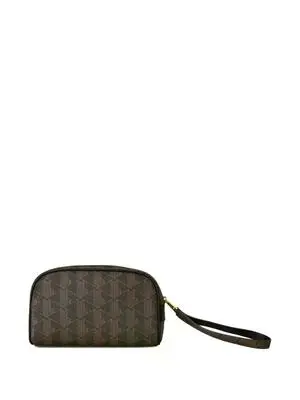 Lacoste Monogram-print Wristlet Clutch Bag