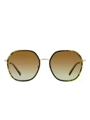 Longchamp Round-frame Sunglasses - Green