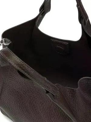 GIANNI CHIARINI Medium Dua Leather Tote Bag