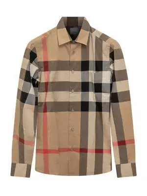 Burberry Classic Cotton Button-up Shirt Spring/summer 2024