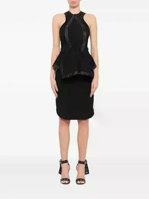 Givenchy Podium Satin-trim Midi Dress