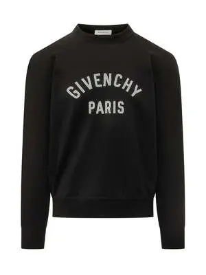 Givenchy Classic Crew Neck Sweater - Black