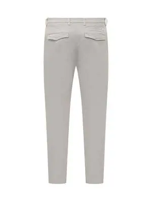 DEPARTMENT5 Trendy Trousers With Unique Print - Stucco