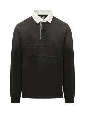WOC Classic Polo With Front Insert - Black