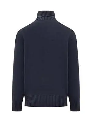 Givenchy High Neck Logo Pullover Sweater