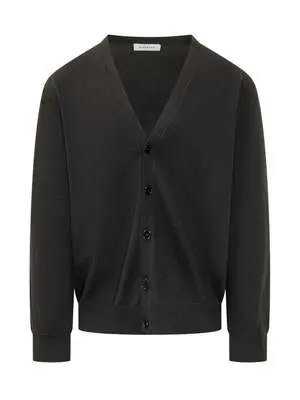 Givenchy V-neck Knitted Cardigan - Black