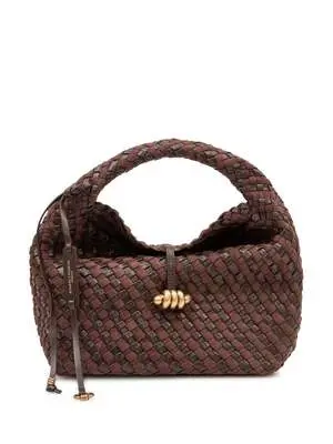 GIANNI CHIARINI Aurelie Shoulder Bag - Espresso