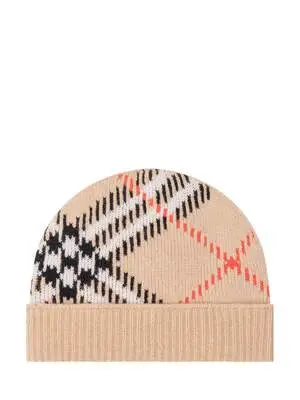 Burberry Check Pattern Hat