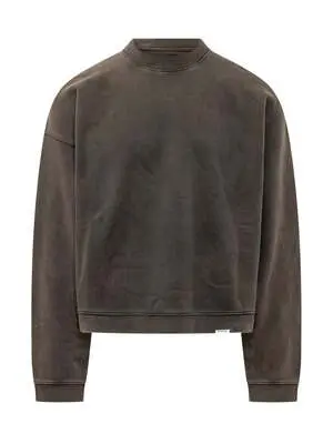 REPRESENT Oversized Crewneck Sweatshirt - Coffee