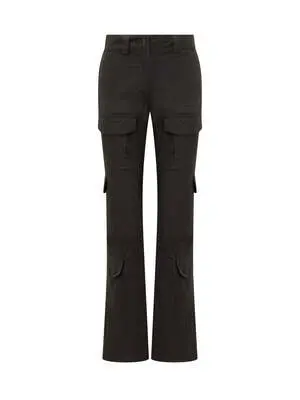 Givenchy Cotton Cargo Trousers - Black
