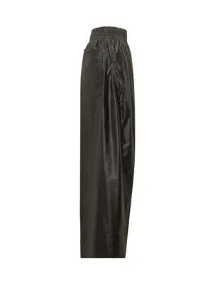 Givenchy Elasticated Waist Linen-twill Trousers - Black