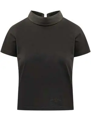 Givenchy High Collar T-shirt - Black
