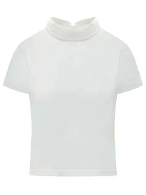 Givenchy High-collar Cotton T-shirt