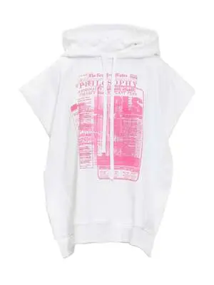 Philosophy Di Lorenzo Serafini Sleeveless Sweatshirt - Bianco
