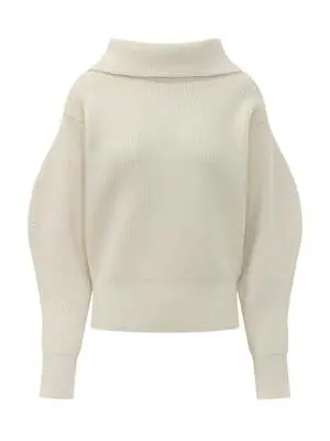 Givenchy High-neck Knit Jumper - Ivory